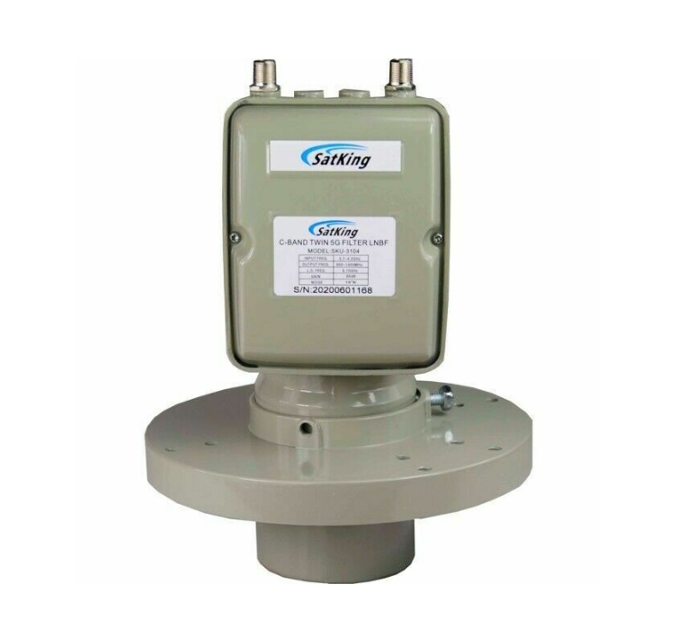 SatKing C Band 5G Filter LNB Twin Output | OTW TECH